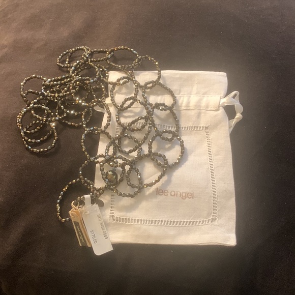 Lee Angel | Jewelry | Lee Angel Bead Necklace Nwt | Poshmark